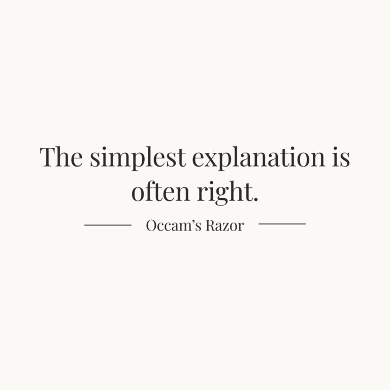 Problem Solving With Kidlin's Law » Canons Of Life